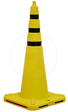 Cono Rigido Amar C/Laminas Negras (65CM)